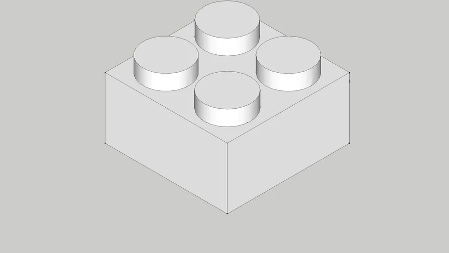 Lego Basic Building Block | 3D Warehouse