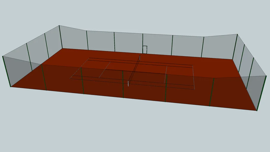 Court de tennis | 3D Warehouse