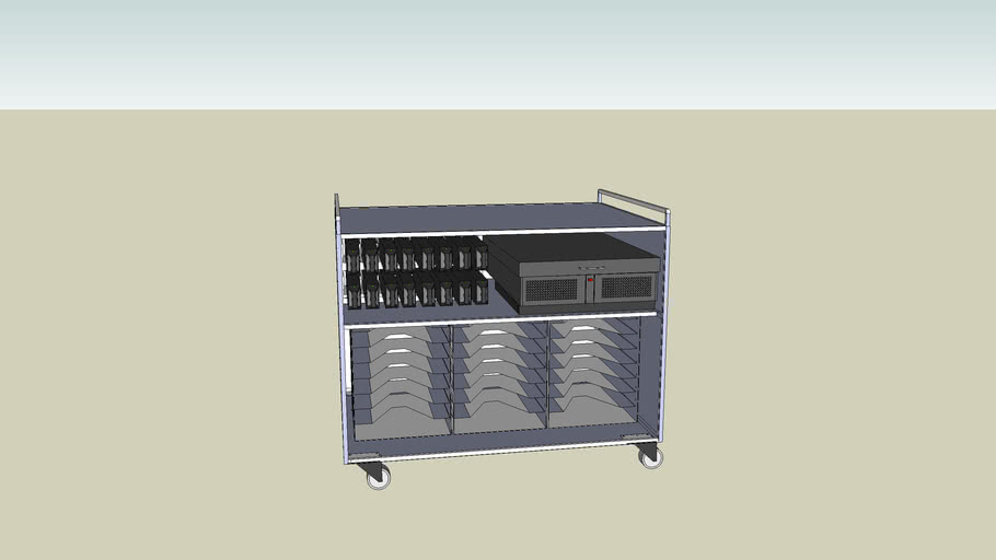24 Server Cart | 3D Warehouse