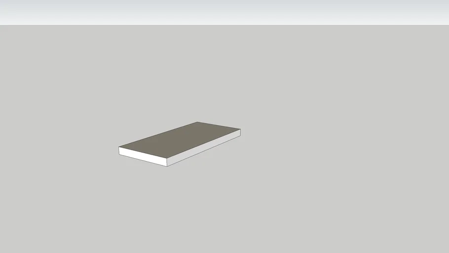 Cursive - CRV01- Ghost - 3 x 6 | 3D Warehouse