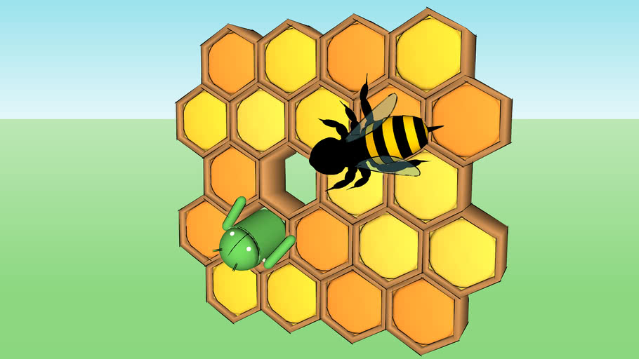 Android Honeycomb Statue | 3D Warehouse
