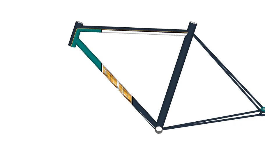 EIGHT BIKE FIXED GEAR ATACAMA PAINT JOB | 3D Warehouse