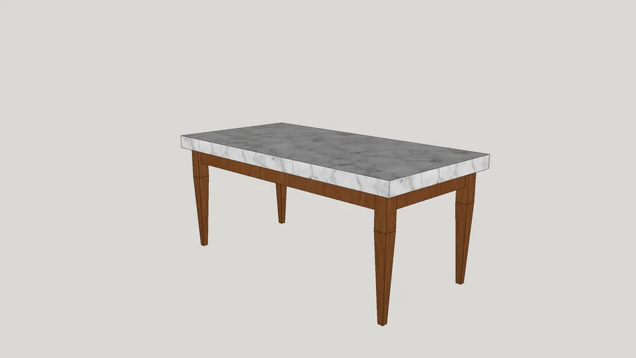 Marble Table | 3D Warehouse
