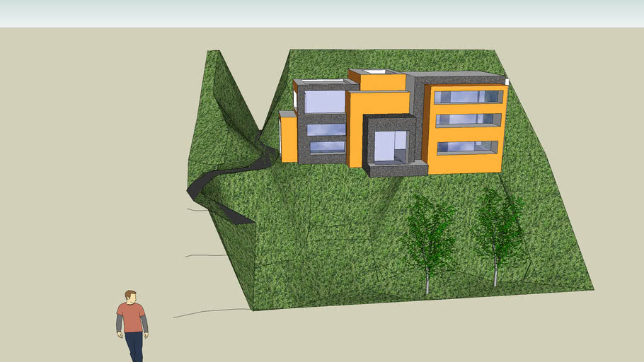 MANEJO DE TALUD Y TEXTURAS | 3D Warehouse