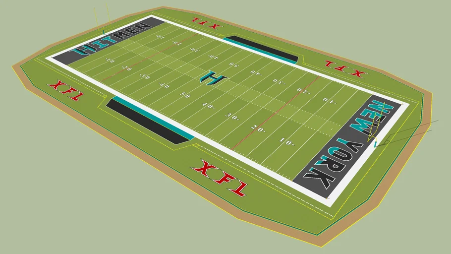 New York Hitmen XFL Filed | 3D Warehouse