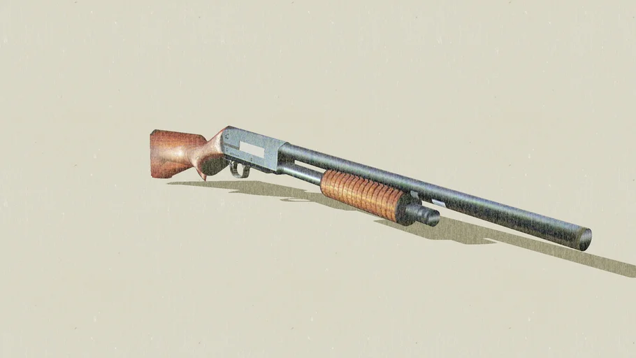 Mosberg shotgun | 3D Warehouse