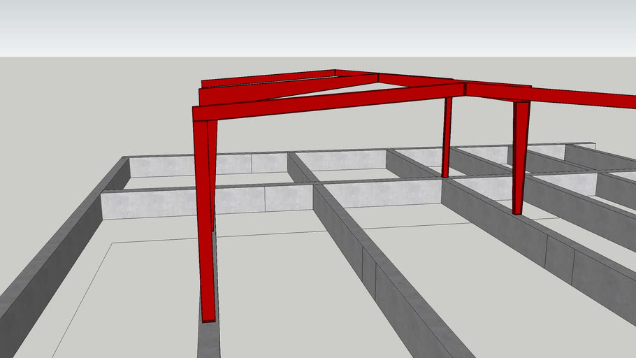 plateform of cooling tower | 3D Warehouse