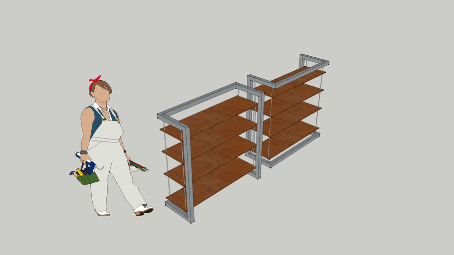 Shelf hanging | 3D Warehouse