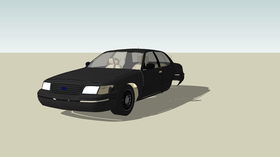 Junked Crown Victoria | 3D Warehouse