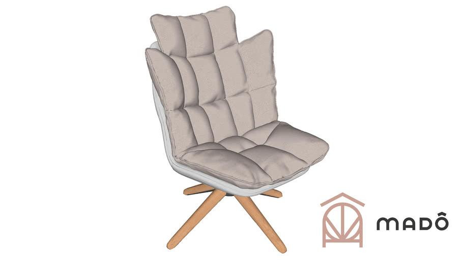 Husk Armchair | 3D Warehouse