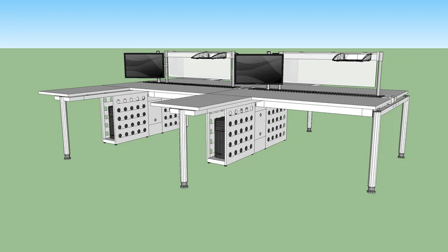 NET Desking-8 | 3D Warehouse