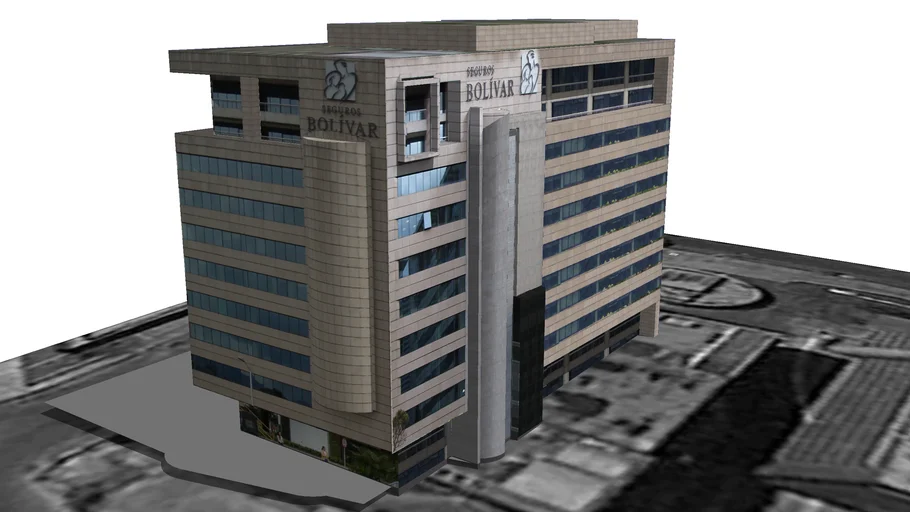 Edificio Seguros Bolivar Torre 1, Bogotá D.C. | 3D Warehouse