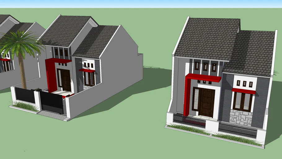 rumah tipe 36 | 3D Warehouse