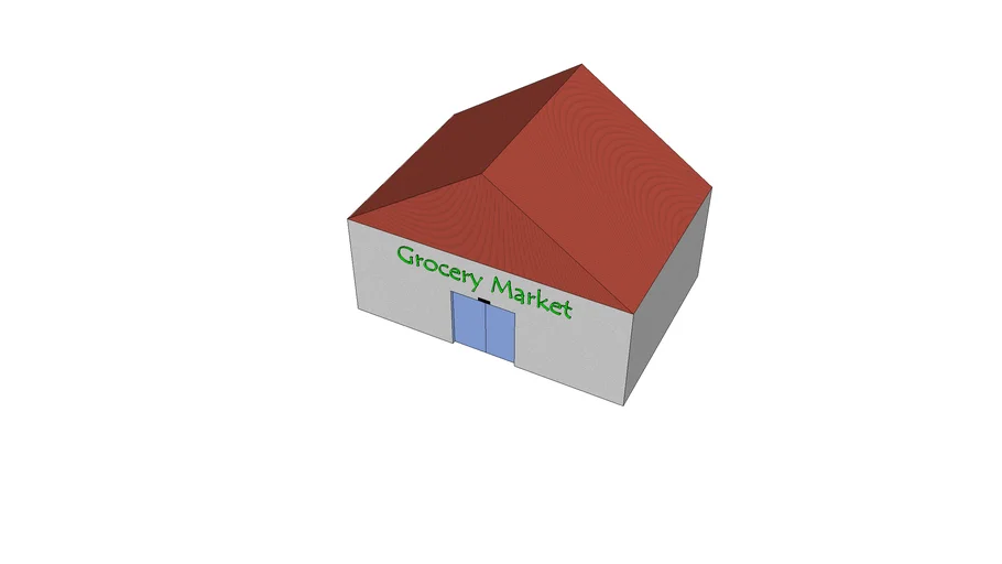 Grocery Market | 3D Warehouse