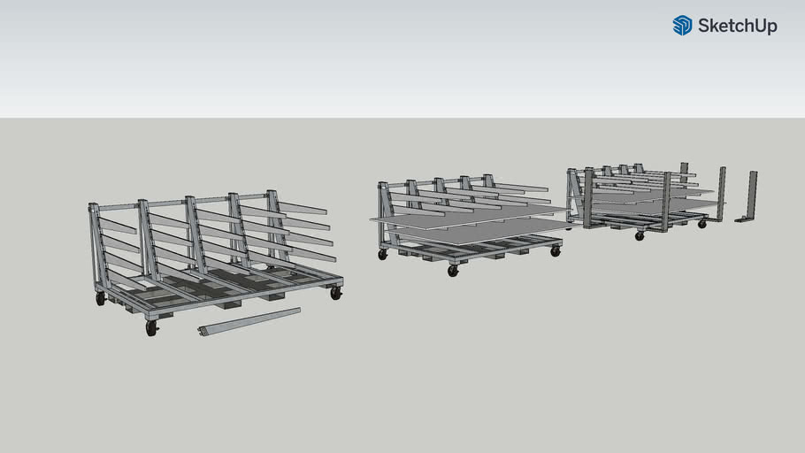 Finger Rack | 3D Warehouse