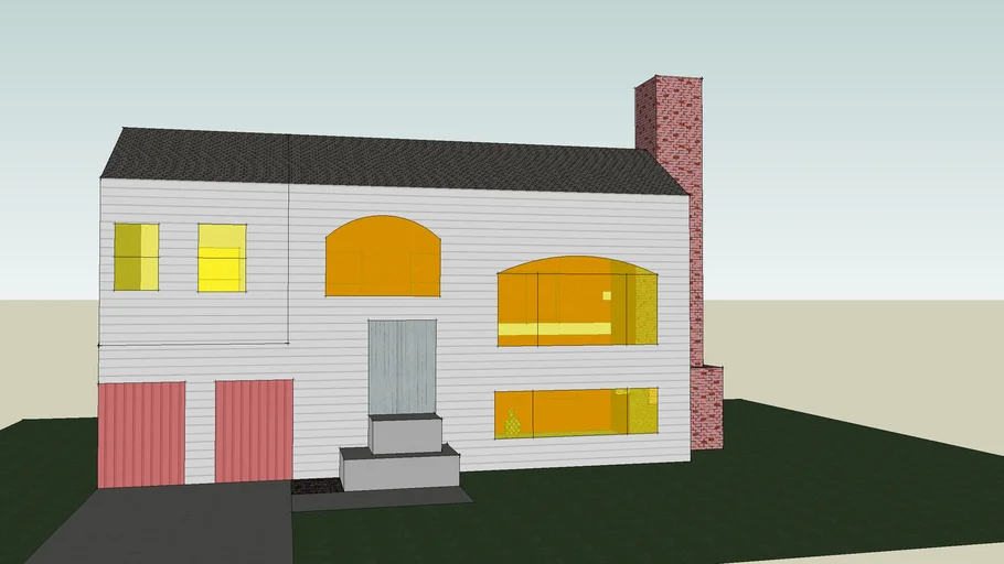 Split level house | 3D Warehouse