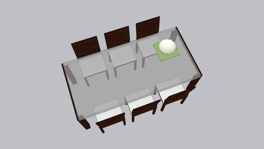 Meja makan | 3D Warehouse