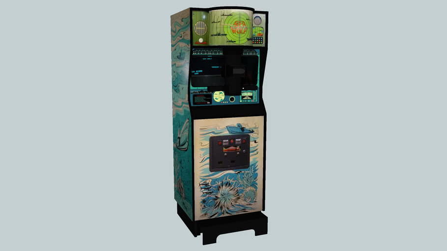 Sea Wolf Arcade Game | 3D Warehouse