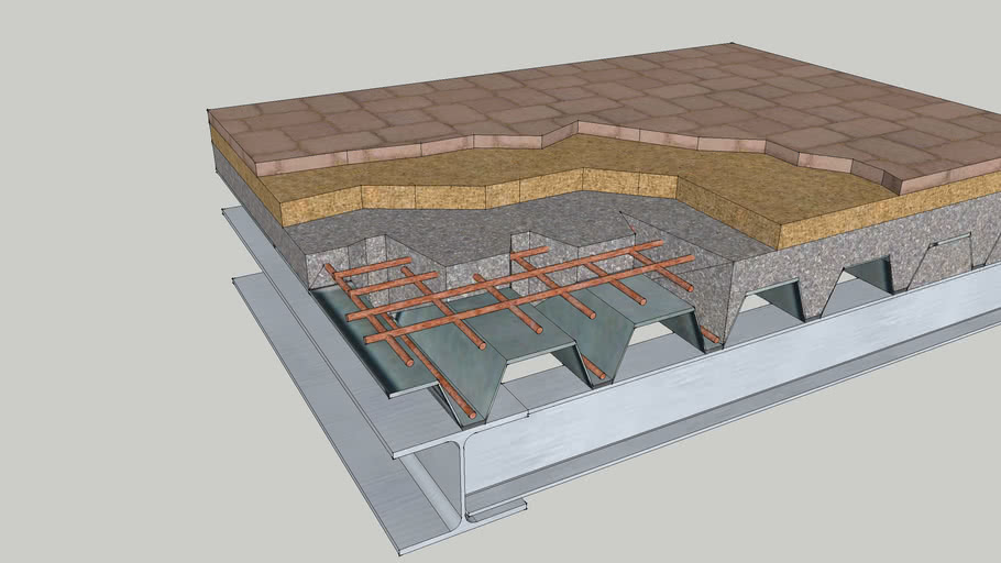 SOLAIO IN ACCIAIO | 3D Warehouse