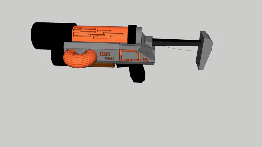 Rail gun | 3D Warehouse