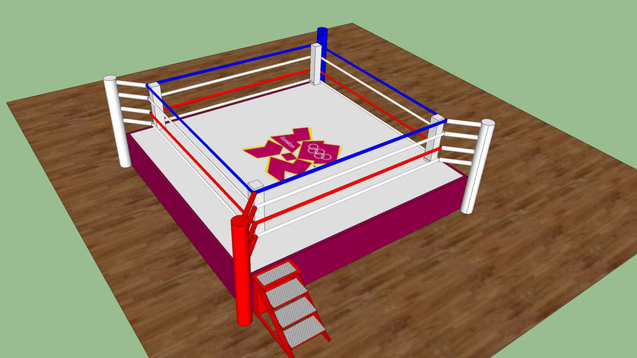ring de boxeo | 3D Warehouse