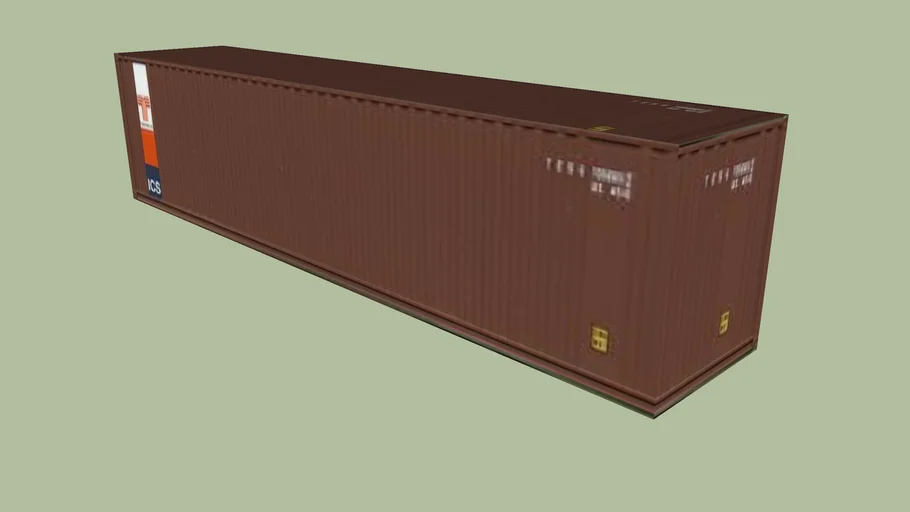 ICS Container - 40' | 3D Warehouse