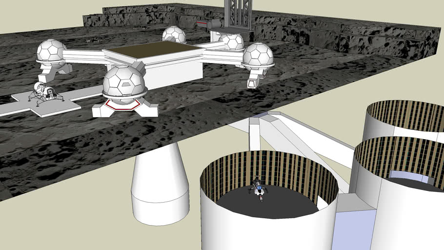 SHADO MOON BASE | 3D Warehouse