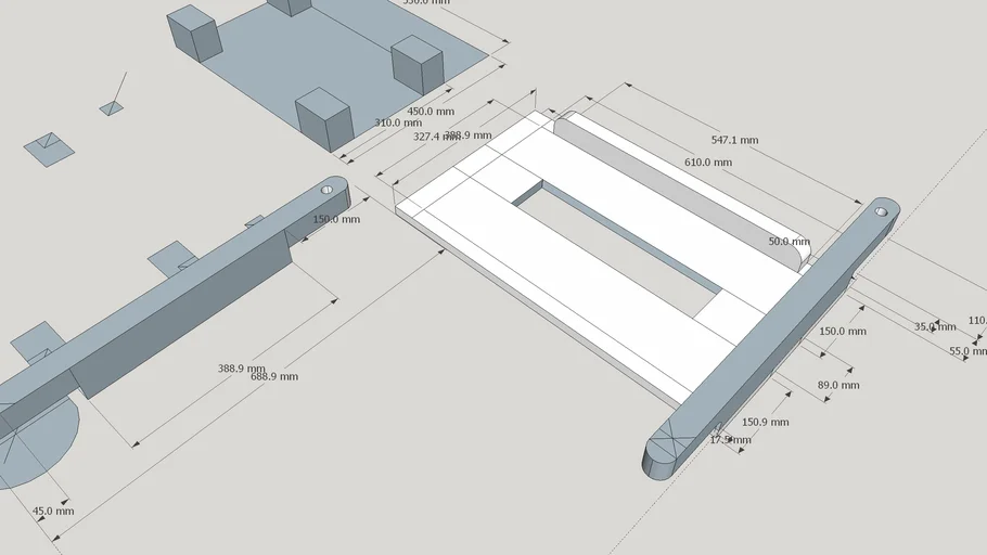 Bespoke Planer Sled | 3D Warehouse