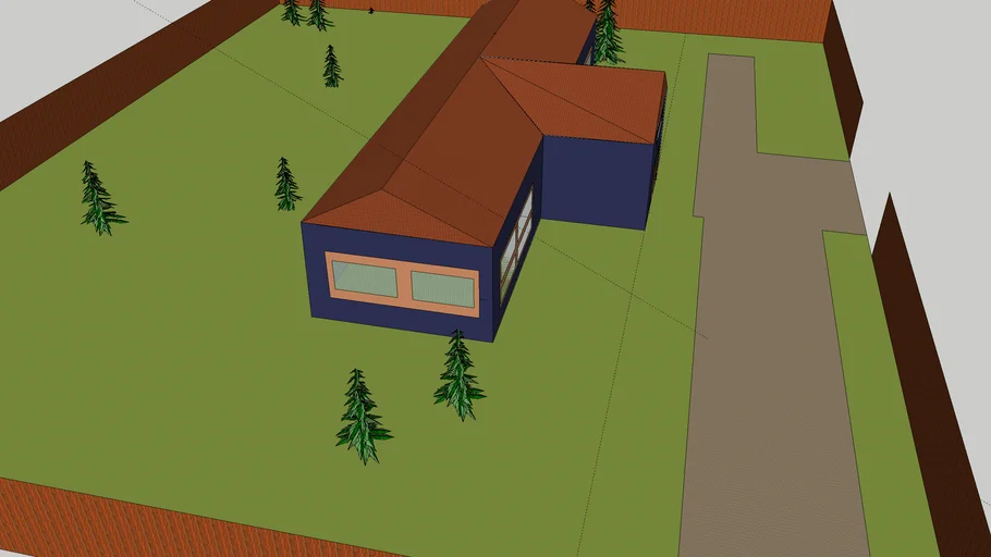 casa en el bosque | 3D Warehouse