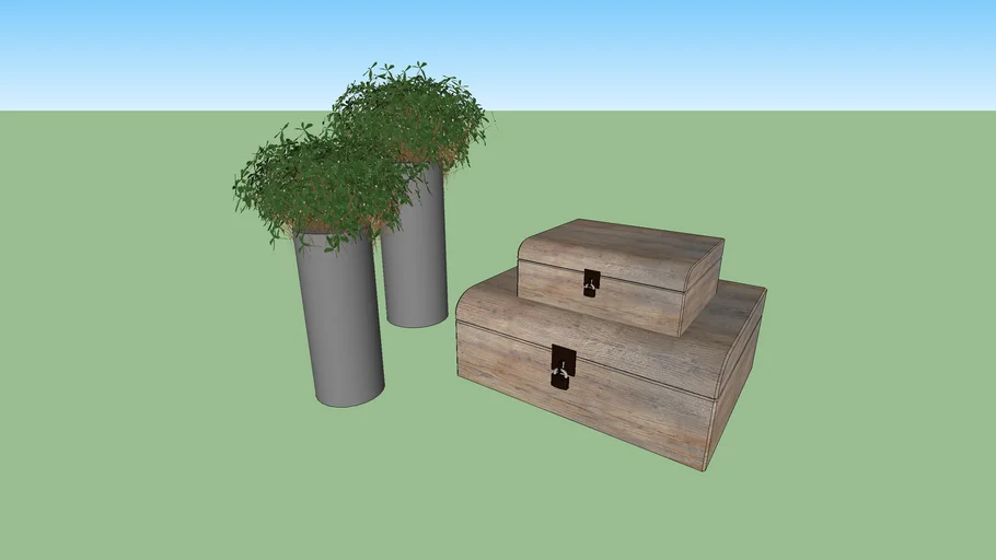 Decor caixas | 3D Warehouse