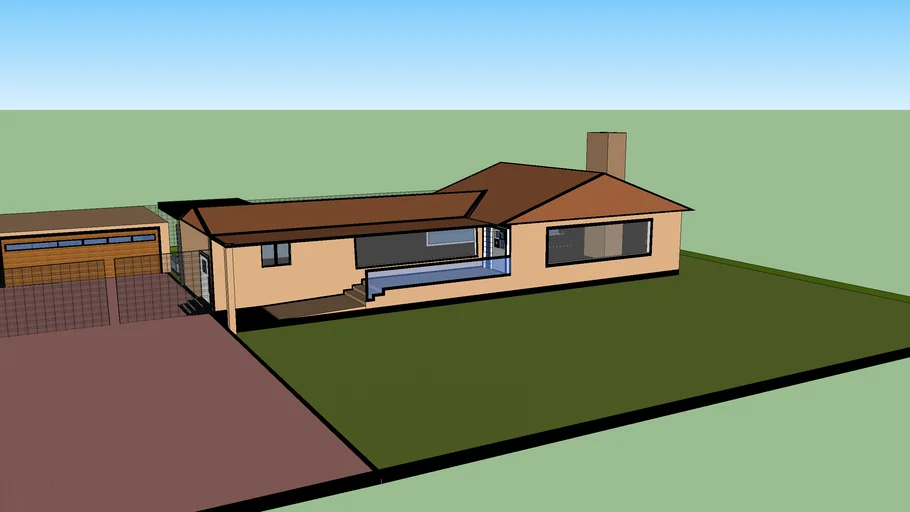 Simple Modern Home | 3D Warehouse