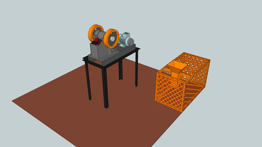 JAW Crusher 4 x 2 | 3D Warehouse