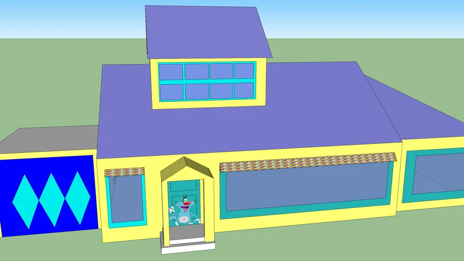 Oggy House | 3D Warehouse