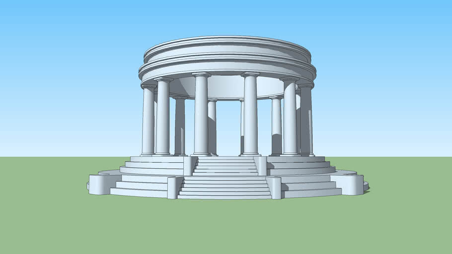 Neoclassical Monument | 3D Warehouse