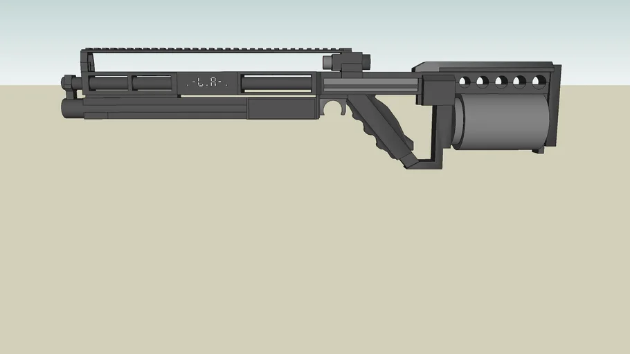 Helgast Asult Rifle | 3D Warehouse