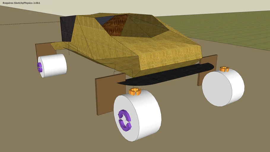 Ultra realistic rc car sketchyphysics | 3D Warehouse