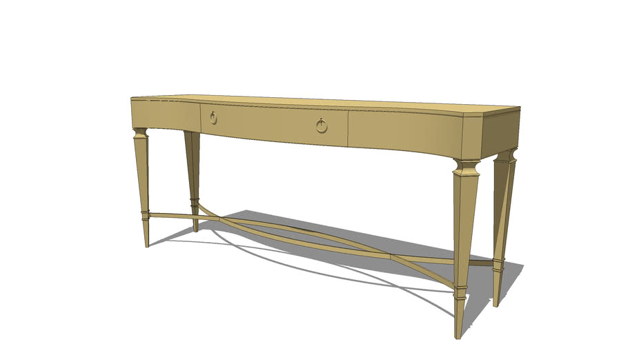 Caracole Classic Console | 3D Warehouse