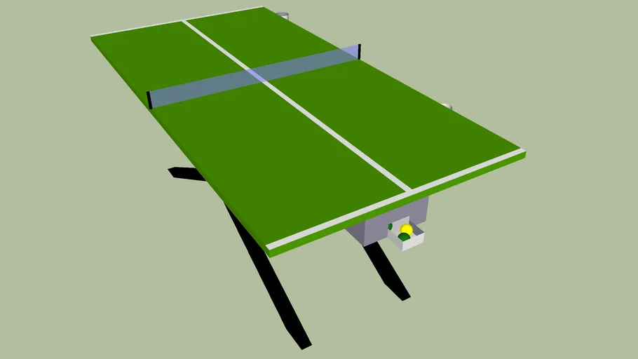 Ping Pong Table | 3D Warehouse
