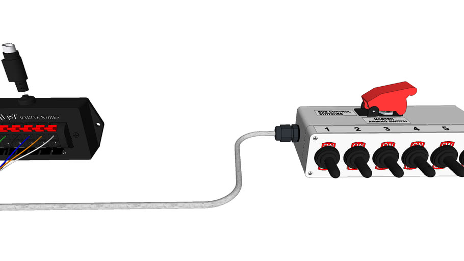 Break Out Box (Avast Marine Works) and Control Switch Box | 3D Warehouse