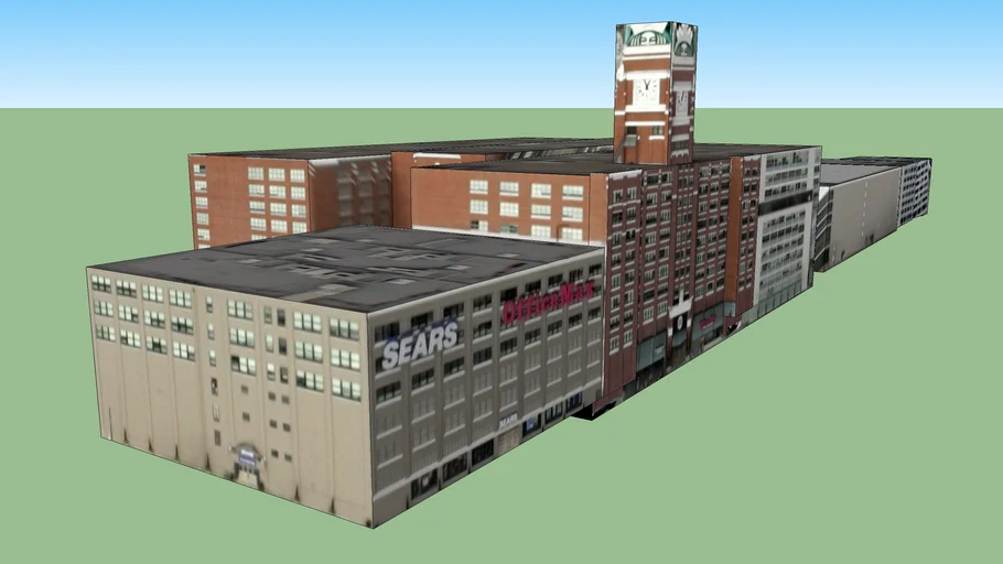 Starbucks Center Building in Seattle, WA, USA | 3D Warehouse