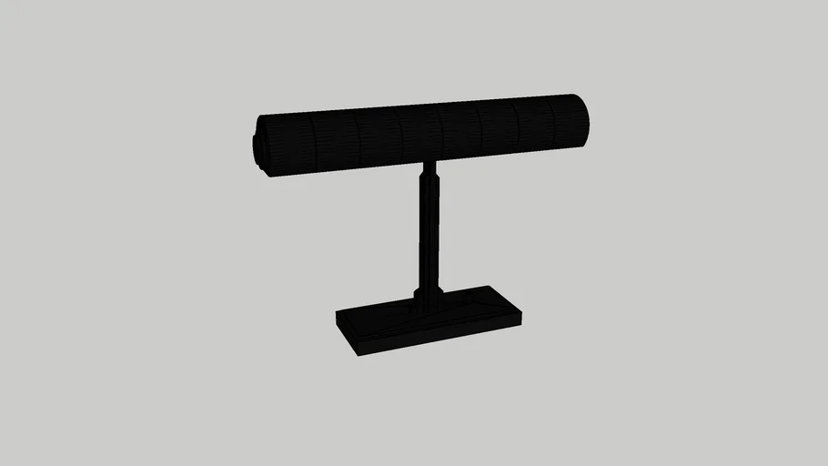 Ralph Lauren Library Table Lamp - Chrome | 3D Warehouse