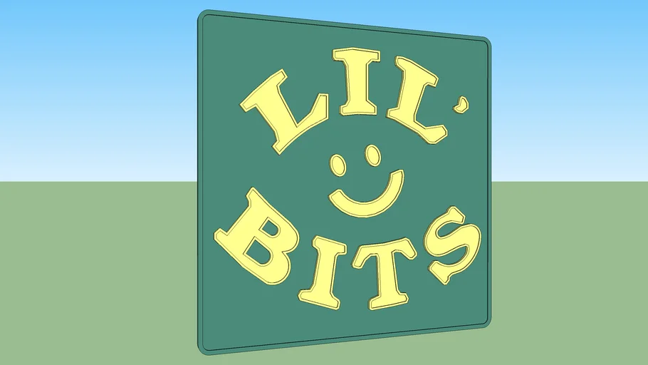 LIL' :) BITS Sign | 3D Warehouse