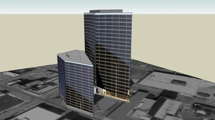 WILLIAMS TOWERS I AND II | 3D Warehouse