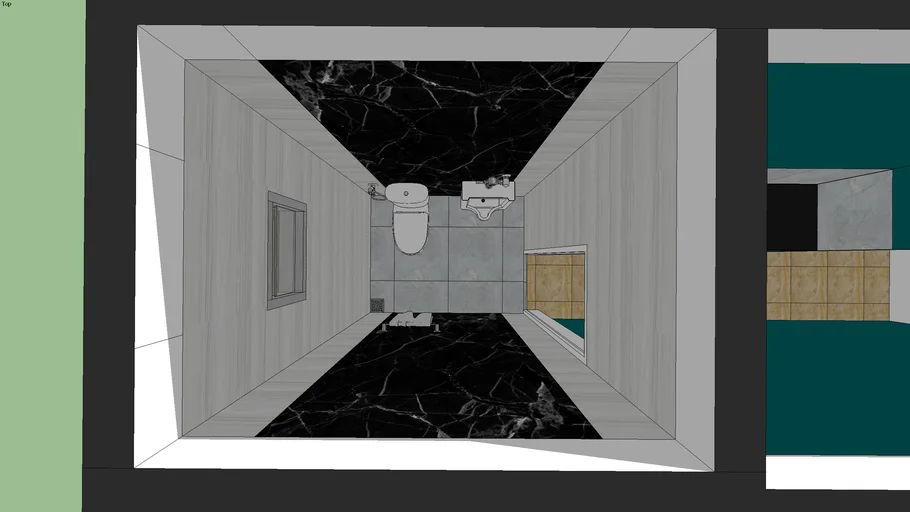 Toilet + pantry kantor | 3D Warehouse