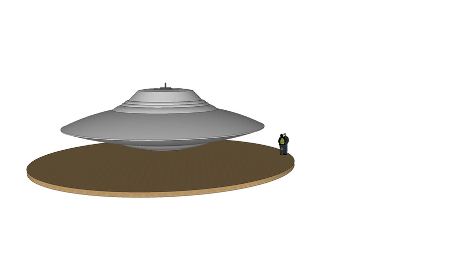 Area S4 UFO (Testors and Lindberg Models) | 3D Warehouse