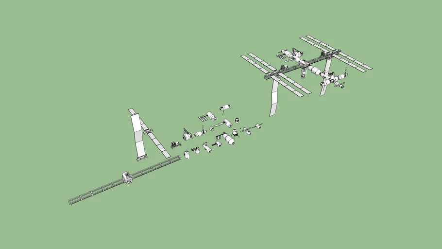 Space Station | 3D Warehouse