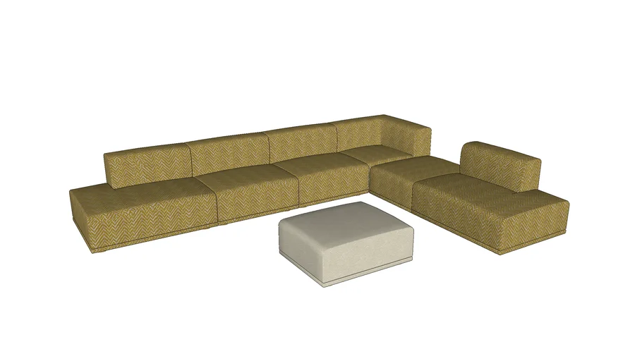 Versmissen - Modular Sofa Boss Module (enscape ready) | 3D Warehouse
