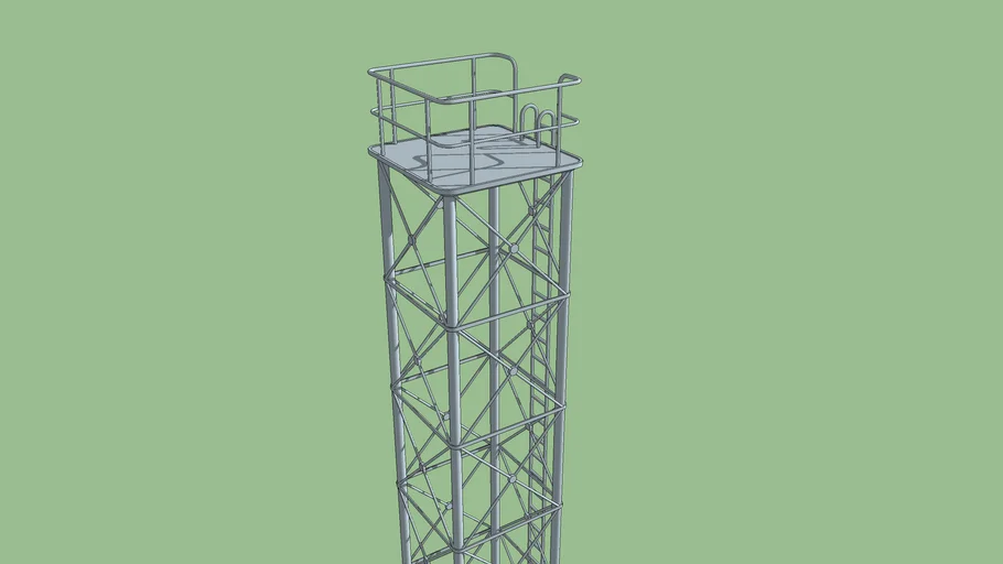 Tall Watchtower | 3D Warehouse