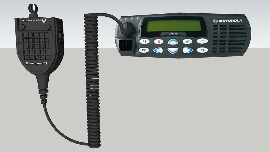 radio cb motorola | 3D Warehouse