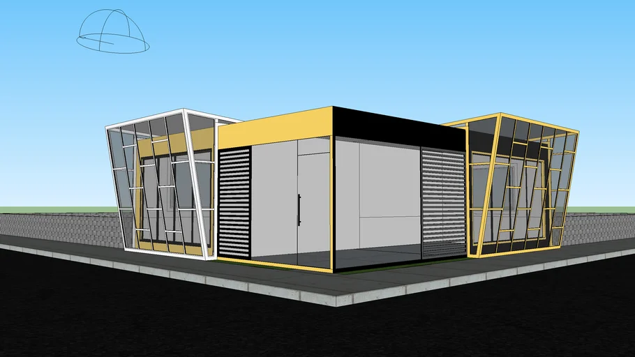 CONTAINER OFFICE | 3D Warehouse